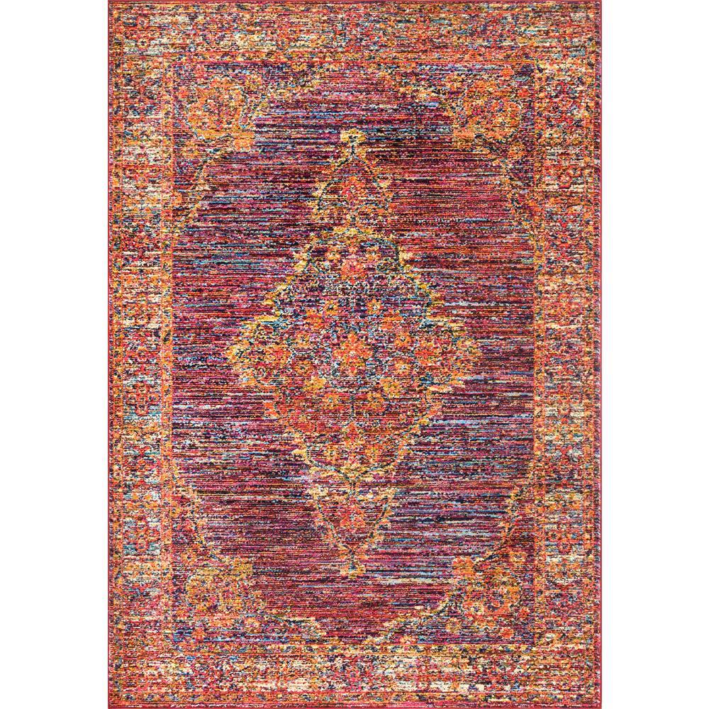 nuLOOM Vintage Diana Rust 8 ft. x 10 ft. Area Rug-RZMR02A-8010 - The ...