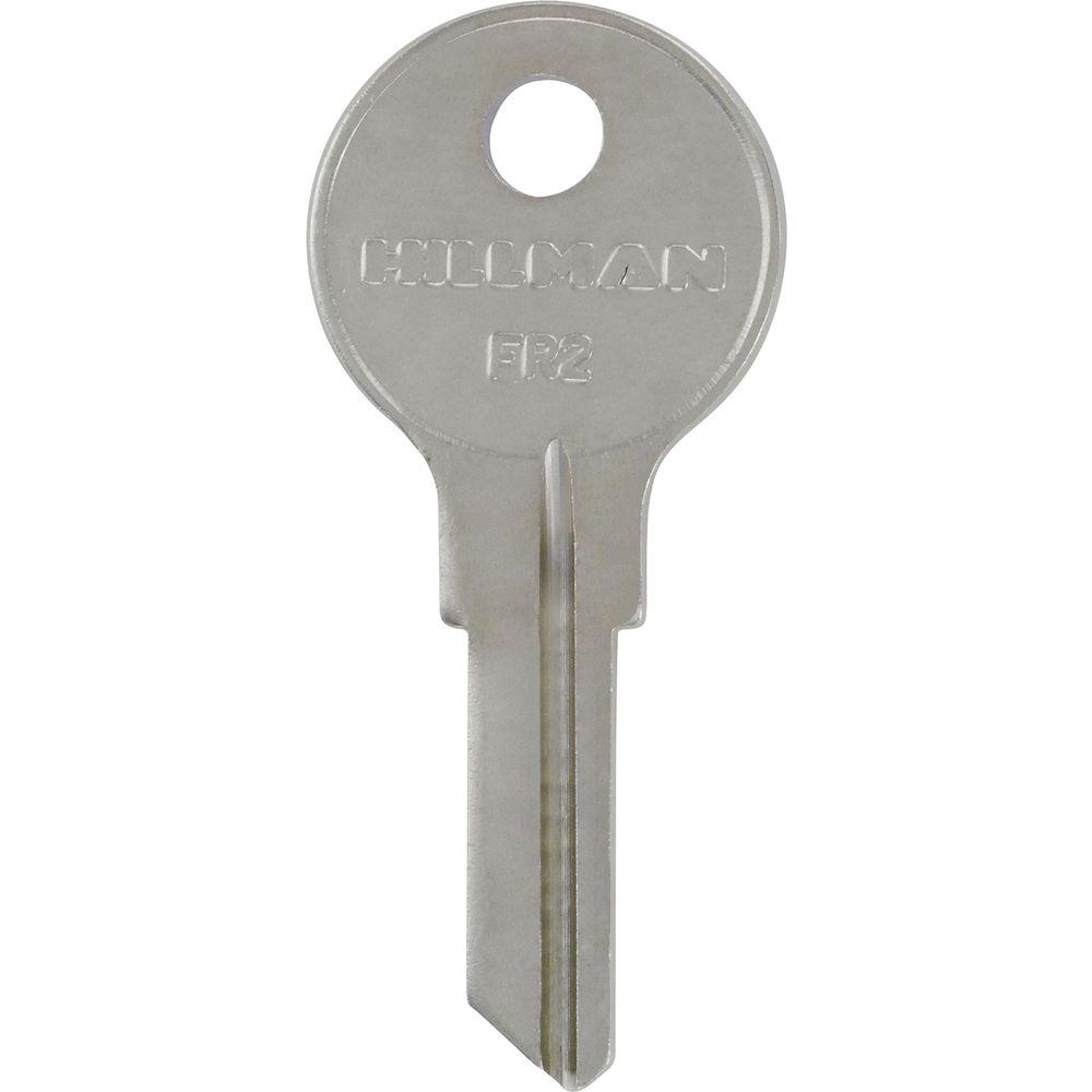 Hillman #207 Blank Fort Lock Key-442070 - The Home Depot