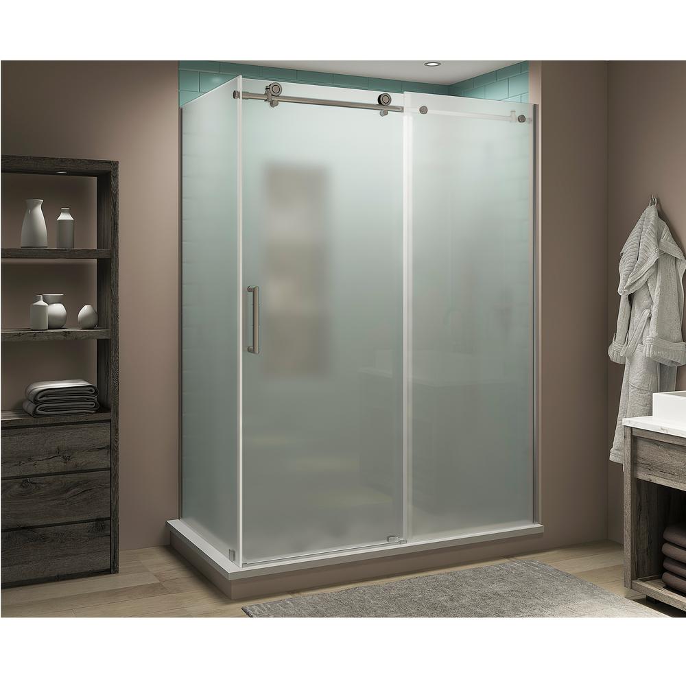Aston Coraline Xl 56 In 60 In X 30 In X 80 In Frameless Corner