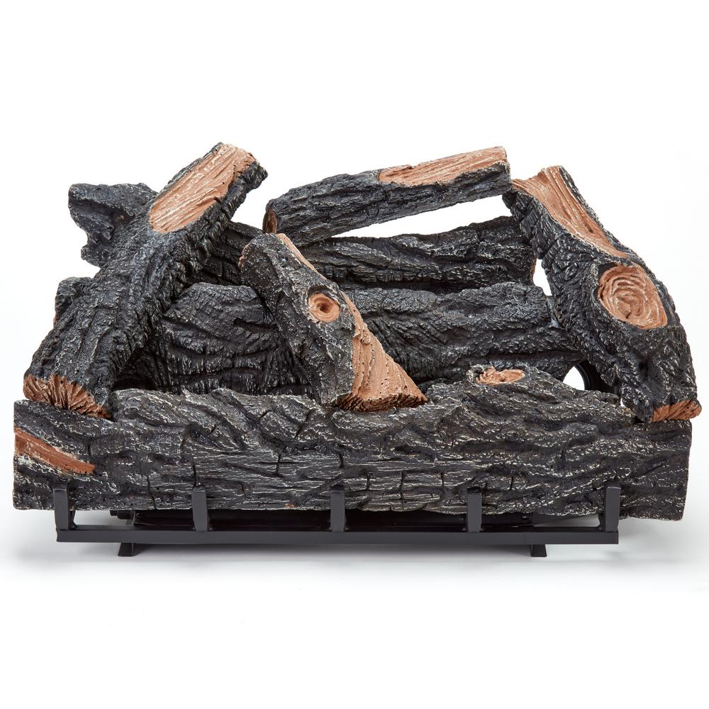 Ventless Gas Fireplace Logs - Gas Fireplace Logs - The Home Depot