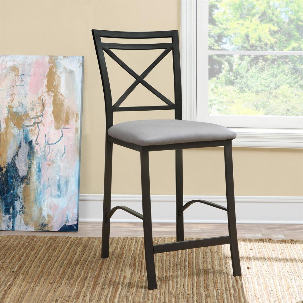 Dorel Living Devon 24 In Counter Height Dining Chair FA3669C The Dorel Living Devon 24 In Counter Height Dining Chair FA3669C The