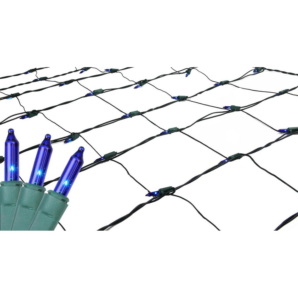 Northlight 4 ft. x 6 ft. 150-Light White Mini Christmas Net Lights with ...