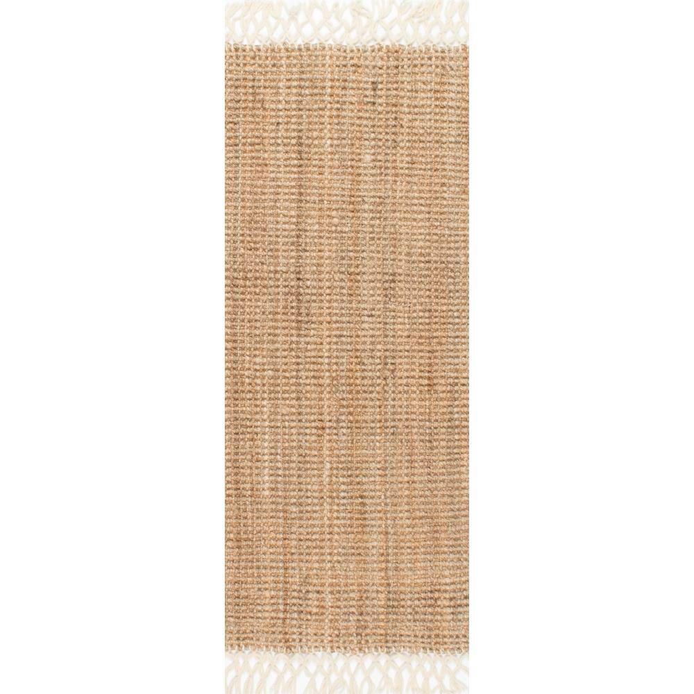 nuLOOM Raleigh Natural 3 ft. x 8 ft. Runner Rug-NCNT24A-2608 - The Home ...