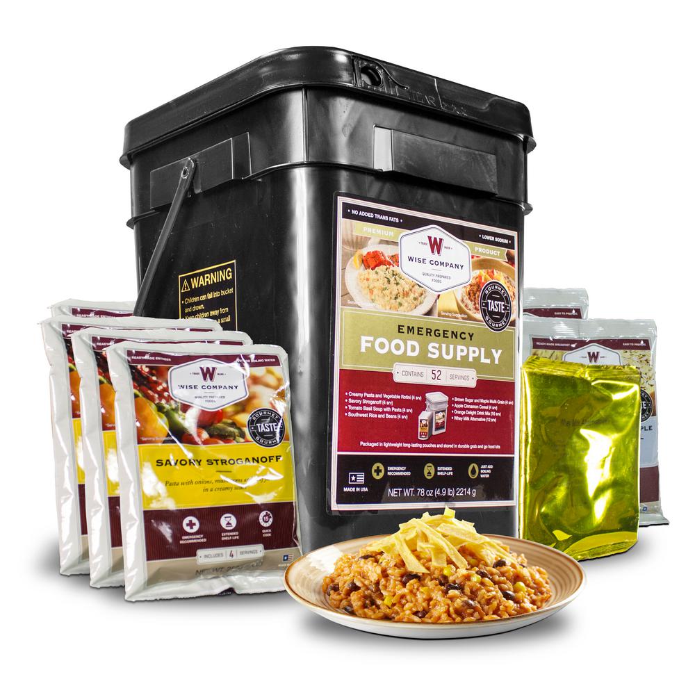 Wise Company 52 Serving Prepper Pack-01-152 - The Home Depot