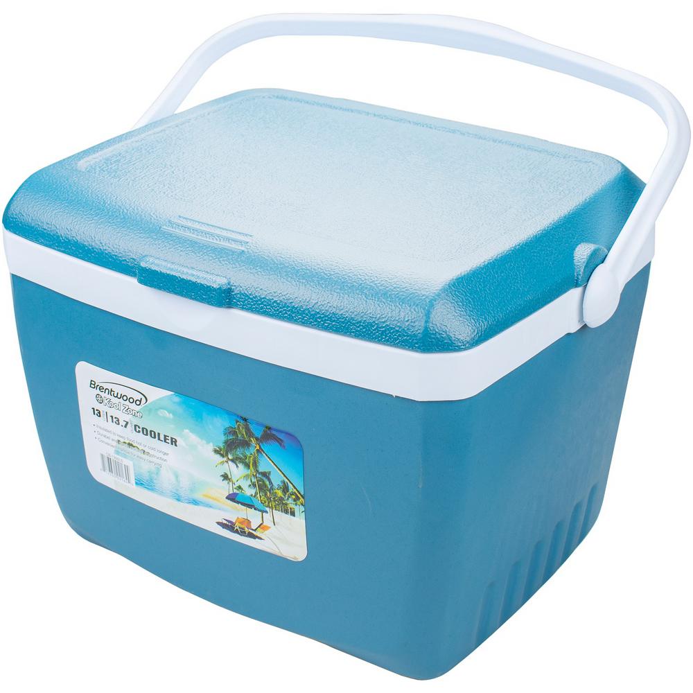 Coleman 28 Qt. Cooler with Bail Handle Blue 6278-718G - The Home Depot
