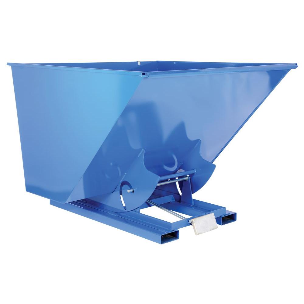 Vestil 4,000 lb. Capacity 2.5 cu. yd. Medium Duty Self-Dump Hopper-D ...