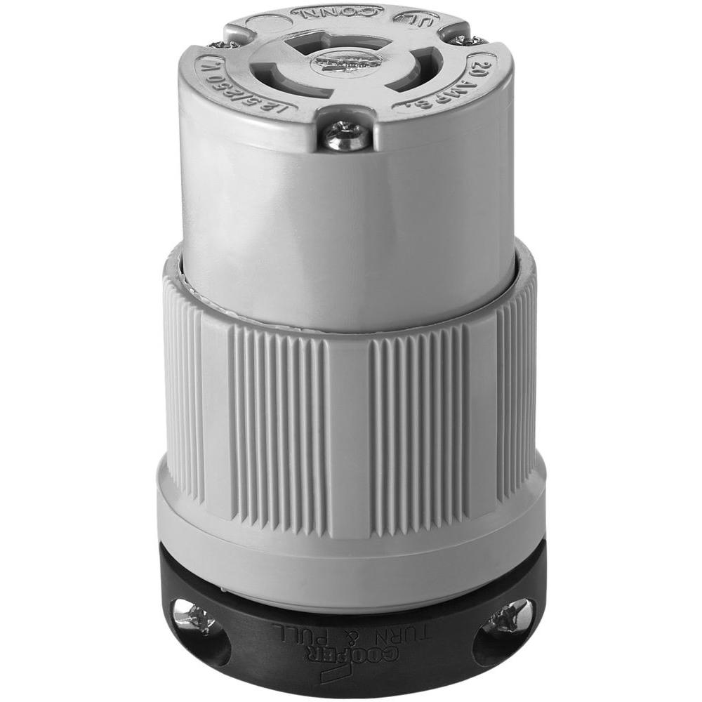 Reliance Controls Twist Lock 20-Amp 125/250-Volt Connector-L1420C - The ...