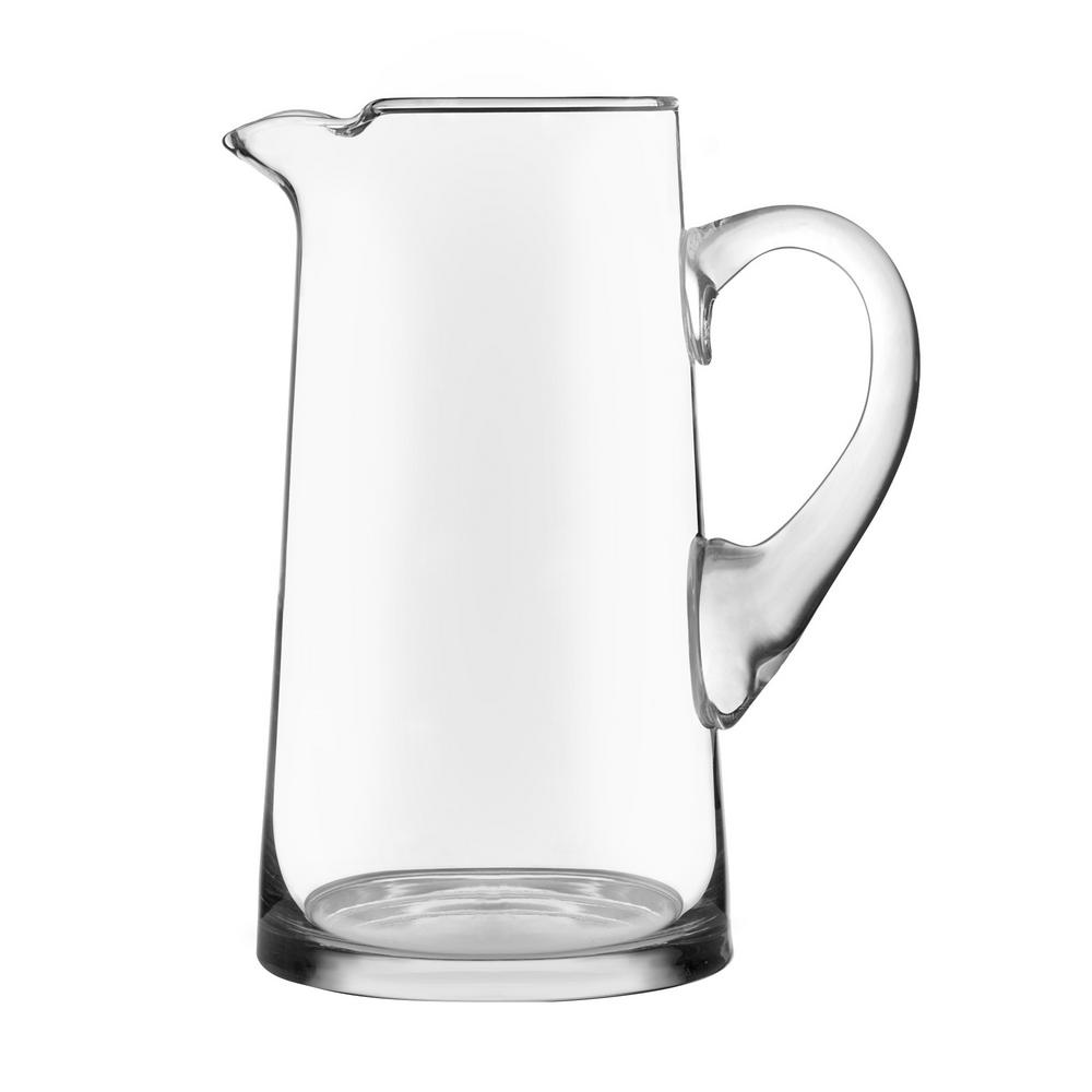 Libbey Cantina 80 oz. Clear Glass Pitcher-1795197 - The Home Depot
