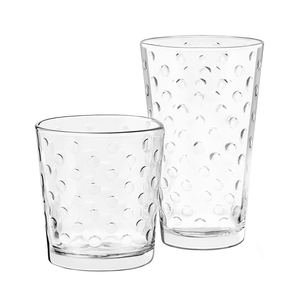 Mason Craft And More Serving 5 Piece Clear Glass Drinkware Set Ttu V0823 Ec The Home Depot