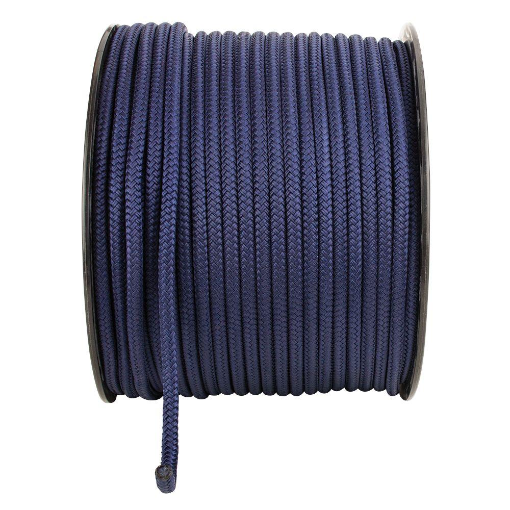 Rope King 3/8 in. x 500 ft. Solid Braided Nylon Rope White-SBN-38500 ... Rope King 3/8 in. x 500 ft. Solid Braided Nylon Rope White-SBN-38500 ...