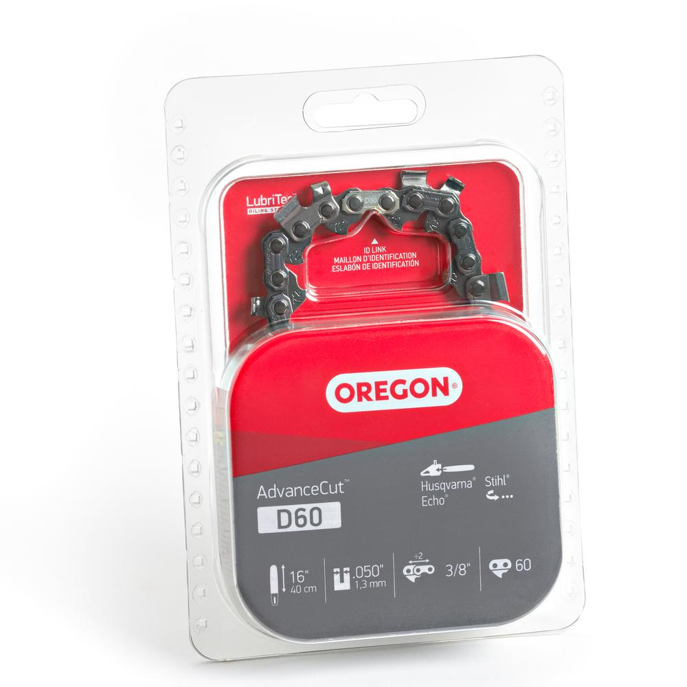 Oregon AdvanceCut Saw Chain 16 in. 0.050-Gauge 3/8 in. Pitch Chainsaw ... Oregon AdvanceCut Saw Chain 16 in. 0.050-Gauge 3/8 in. Pitch Chainsaw ...