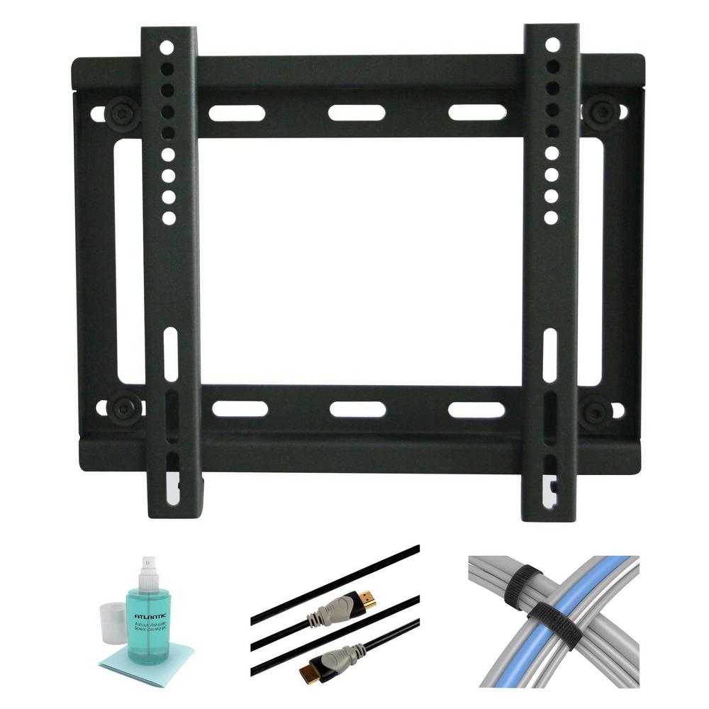 Atlantic 10 in. to 37 in. Low Profile Fixed TV Mount-63607073 - The ...