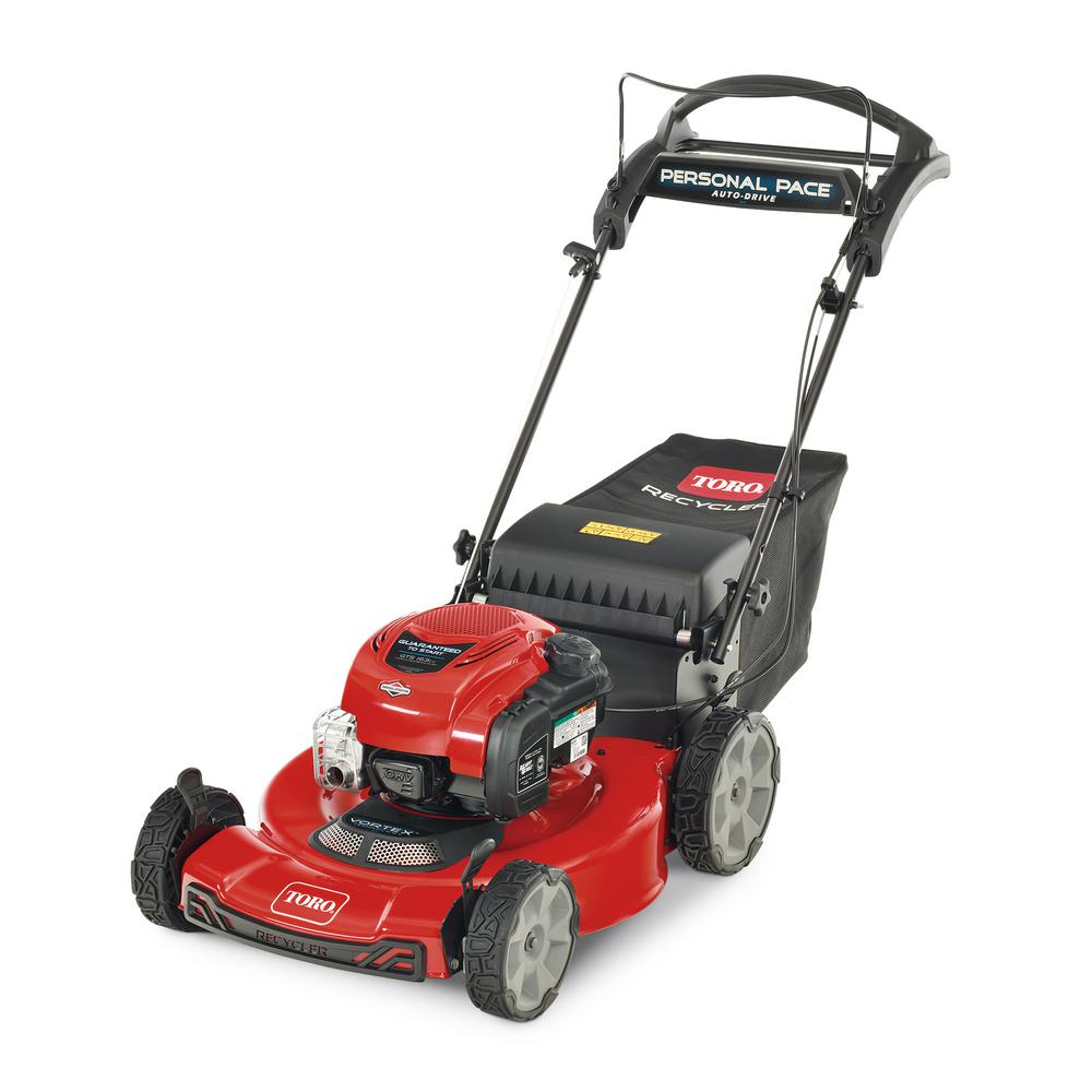 Toro Recycler 22 in. All-Wheel Drive Personal Pace Variable Speed Gas ...
