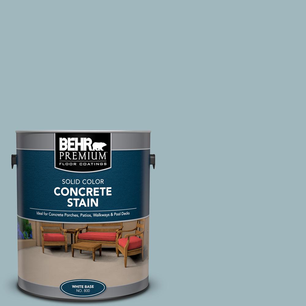 BEHR Premium 1 gal. #PFC-51 Nautical Blue Solid Color Flat Interior ...