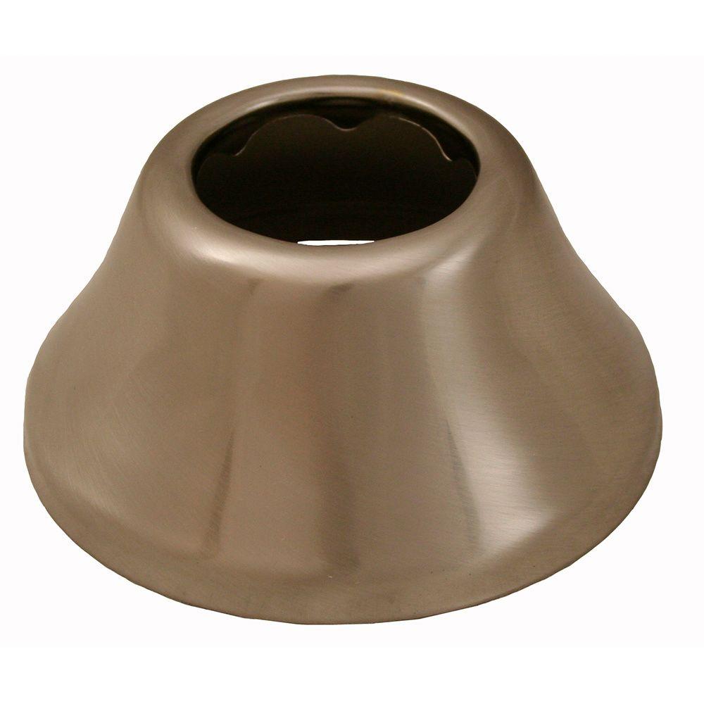 Jones Stephens 3 in. O.D. Bell Pattern Escutcheon for 1-1/4 in. Tubular ...