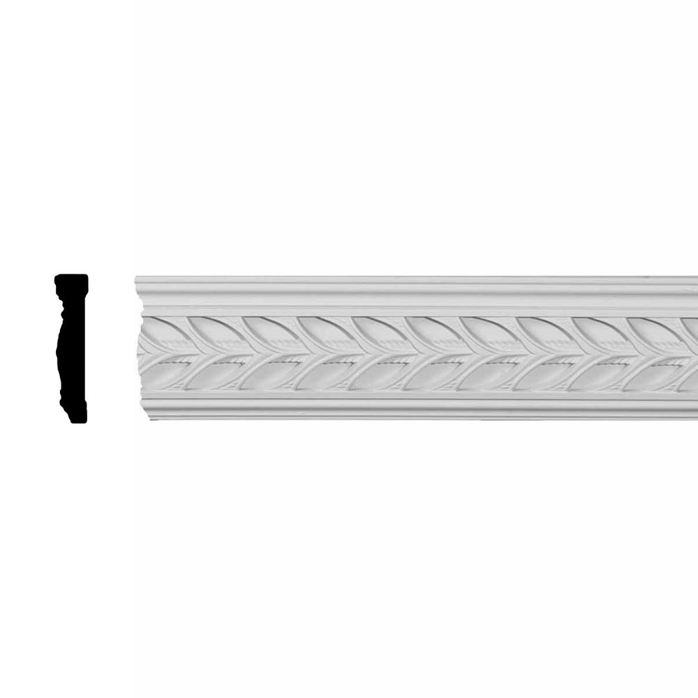 Ekena Millwork SAMPLE - 5/8 in. x 12 in. x 3-1/8 in. Polyurethane ...