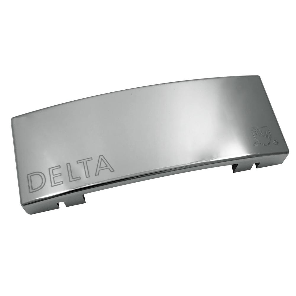 Delta Synergy 4-1/2 in. W x 2-1/2 in. H x 3/4 in. D Overflow Cover in ...