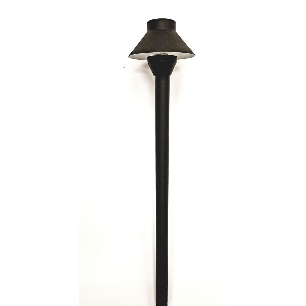 Best Pro Lighting Low Voltage Black Outdoor Landscape Small Hat Pathway ...