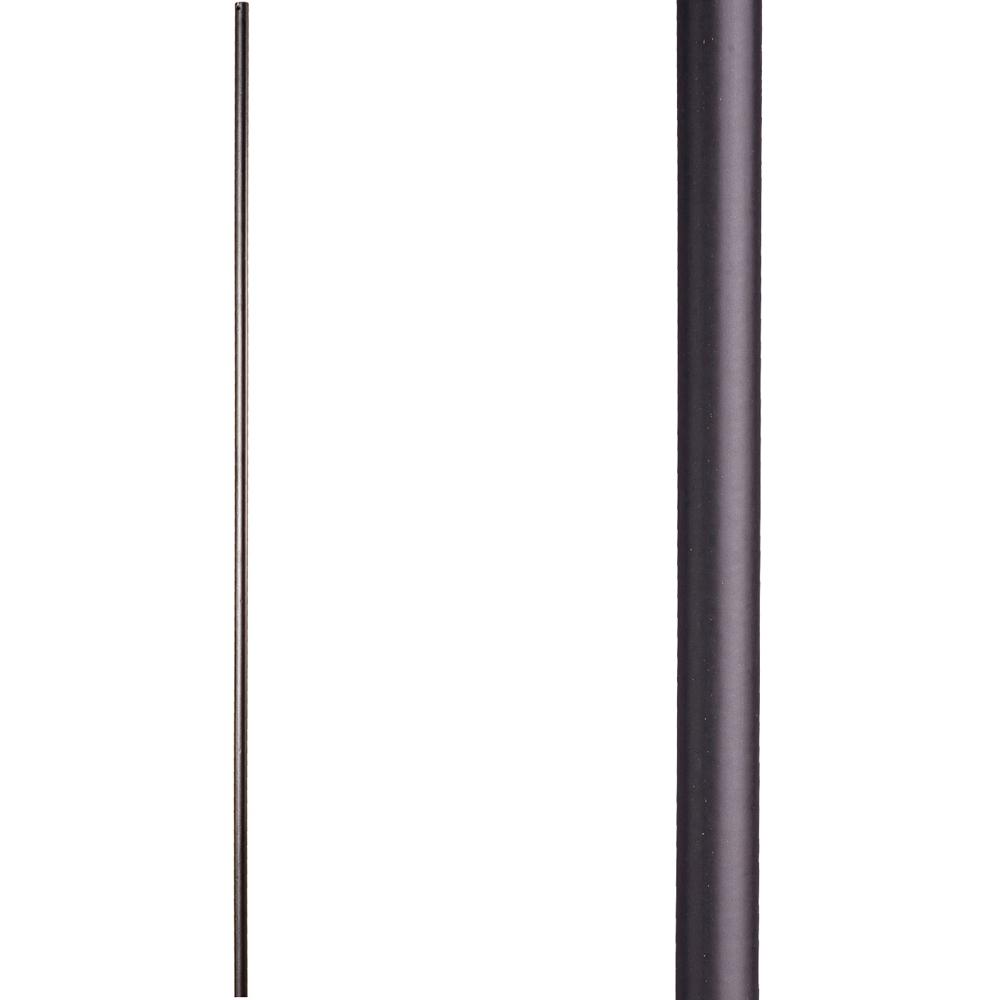 HOUSE OF FORGINGS Round 44 in. x 0.5625 in. Satin Black Plain Round Bar ...