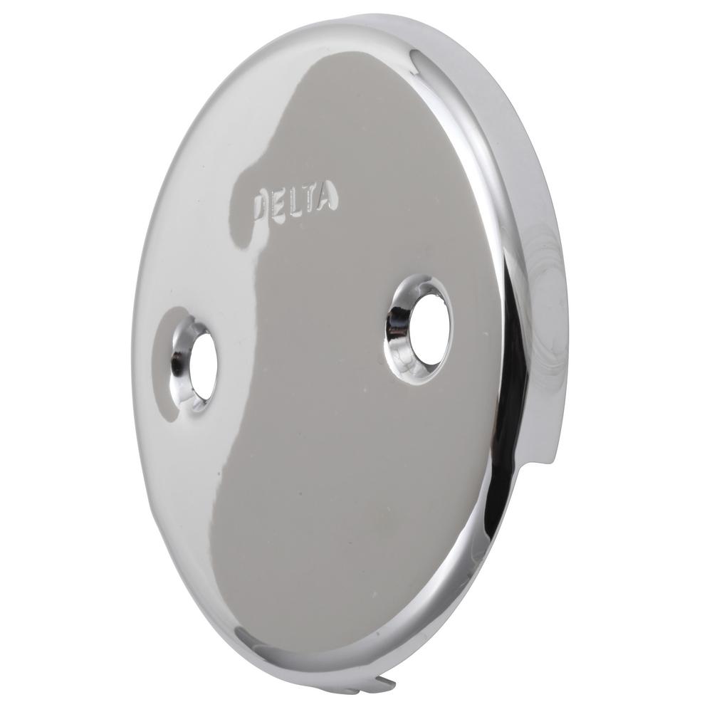 Delta 8.22 in. Renovation Cover Plate in Chrome-RP29827 - The Home Depot