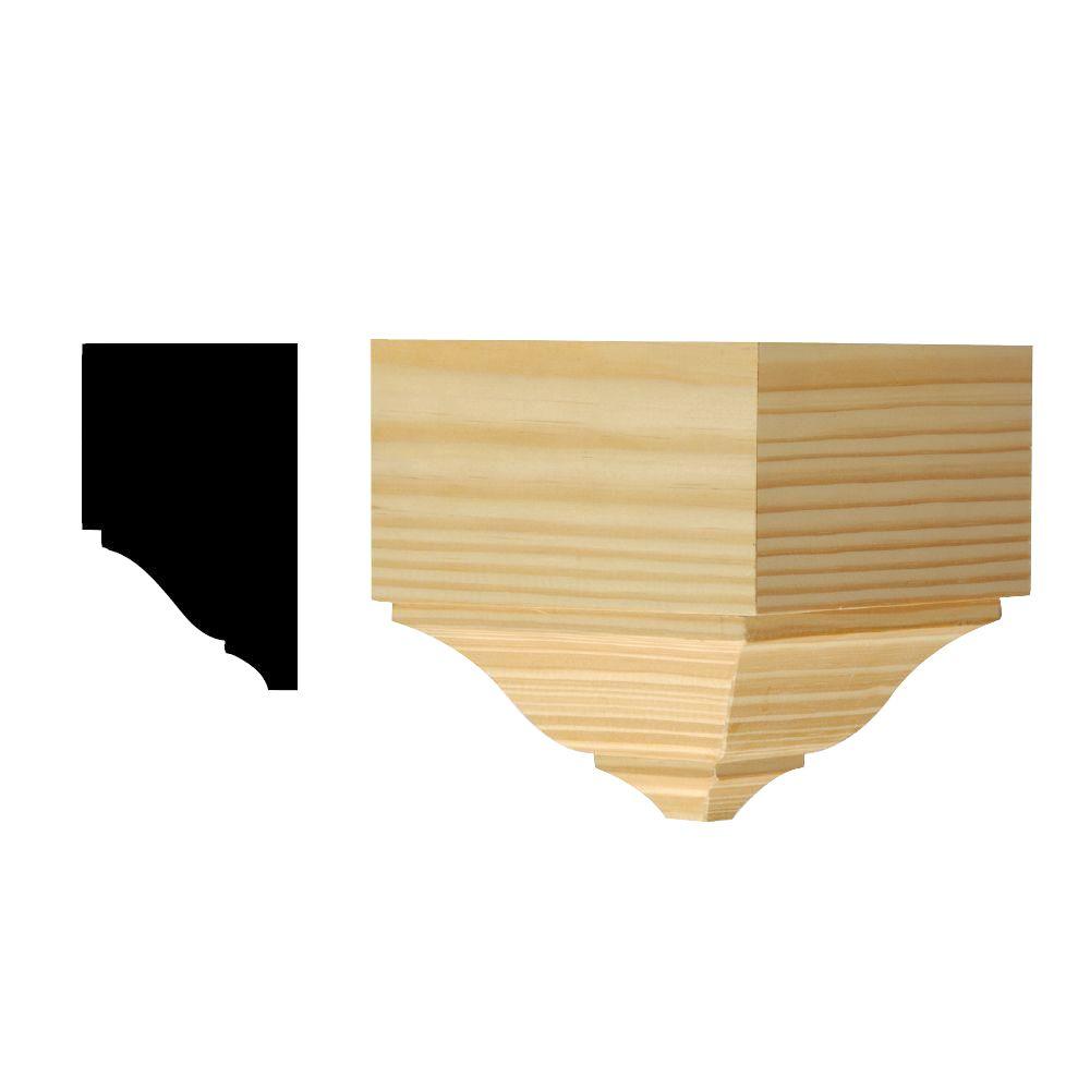 Woodgrain Millwork WM 47 1/2 in. x 1/2 in. x 4-5/8 in. Solid Pine Crown ... Woodgrain Millwork WM 47 1/2 in. x 1/2 in. x 4-5/8 in. Solid Pine Crown ...