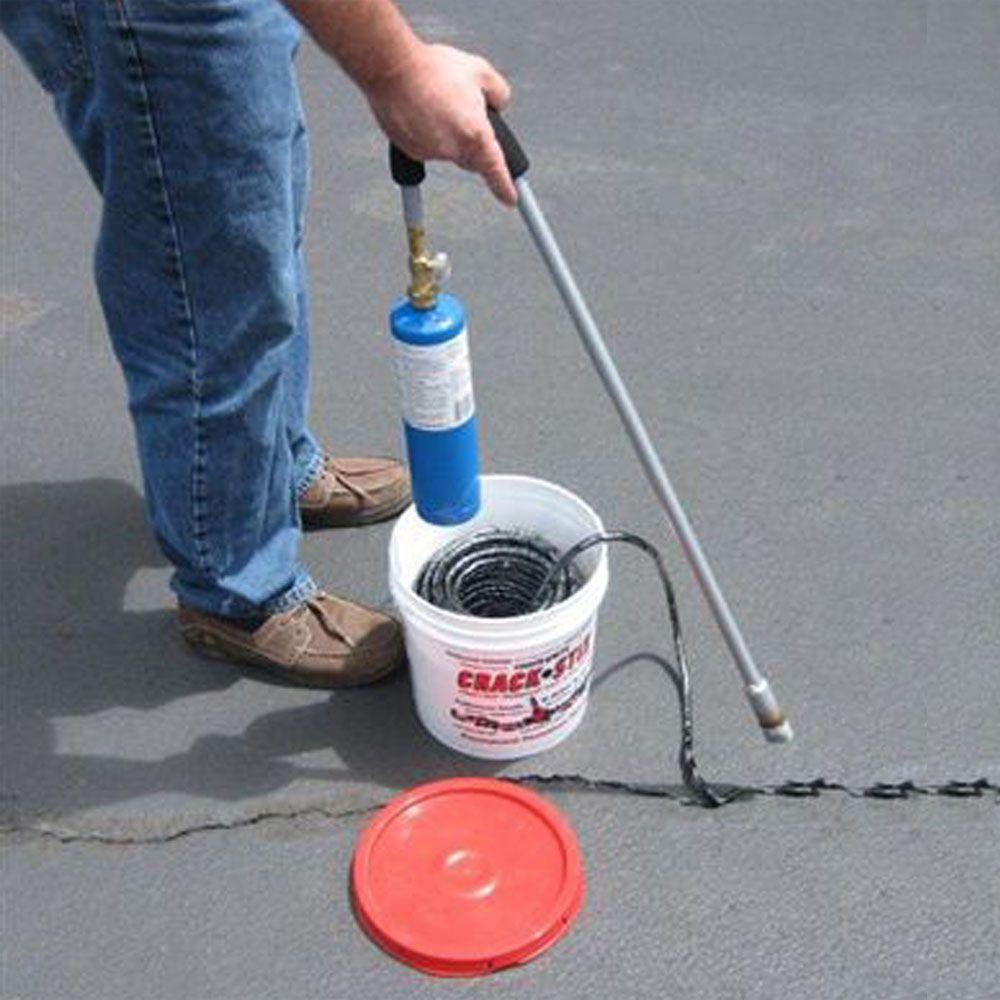 Asphalt Pavement Repair 250 ft. Blacktop Crack Filler Concrete Sealer ... Asphalt Pavement Repair 250 ft. Blacktop Crack Filler Concrete Sealer ...