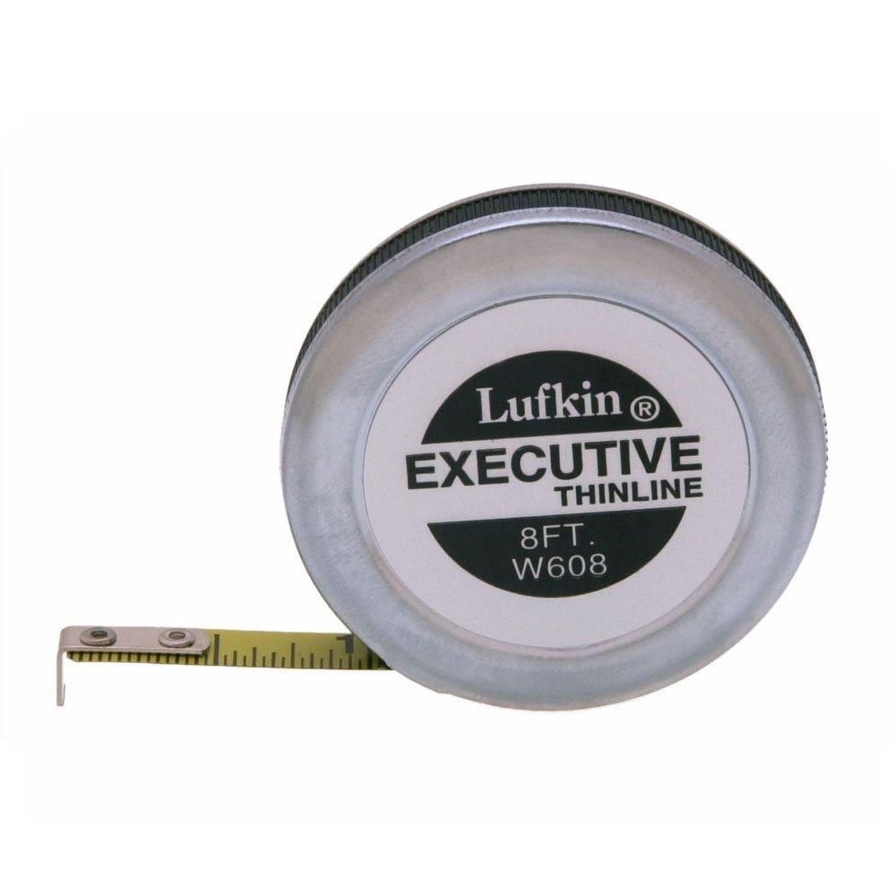 Lufkin 6 ft. Executive Thinline Pocket Tape Measure-W606ME - The Home Depot