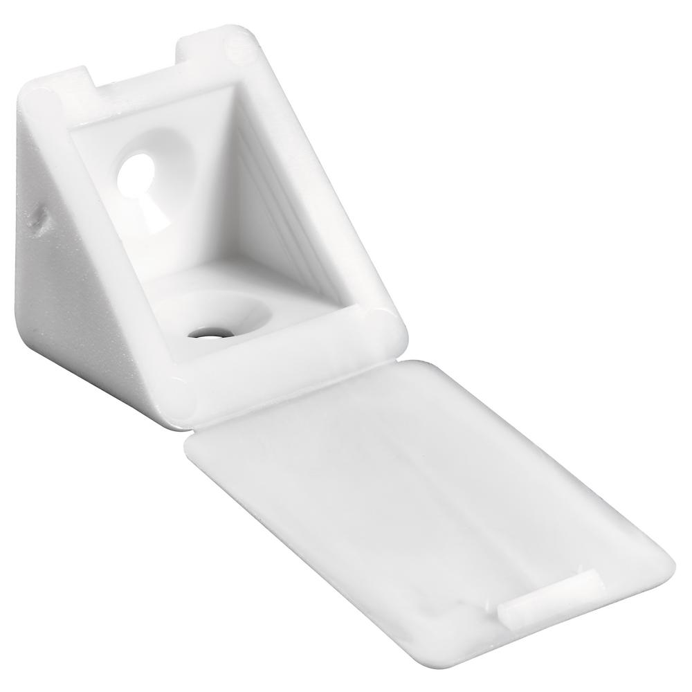 Everbilt Corner Connector/Stabilizer 0.9 in. H x 0.9 in. L x 1 in ...