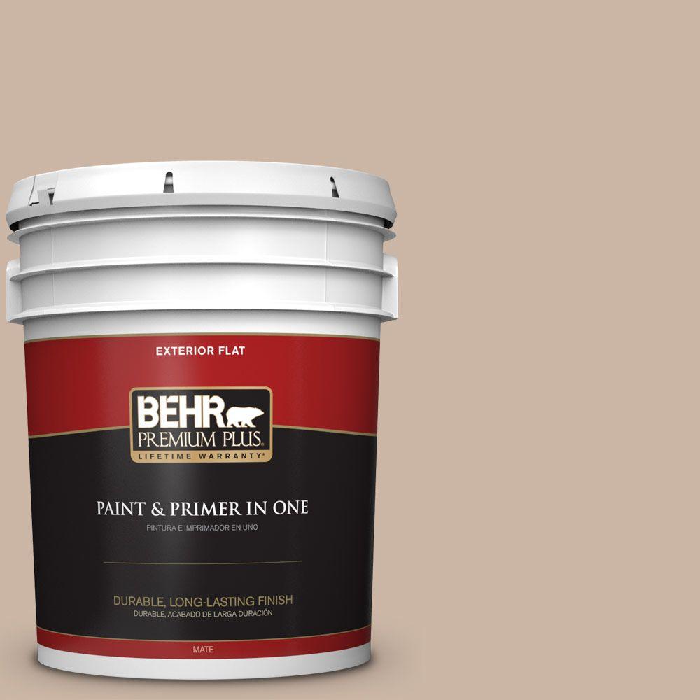 BEHR Premium Plus 5-gal. #BXC-13 Rustic Rose Flat Exterior Paint-440005 ...