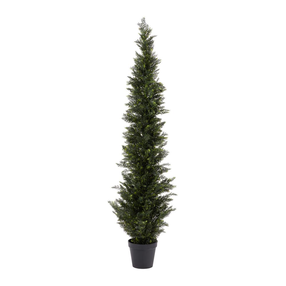 Pure Garden 60 in. Artificial Cedar Topiary HW1500144 - The Home Depot