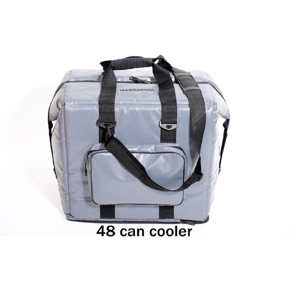 Magnacool Worlds First 48-Can Magnetic Gray Vinyl Cooler-2000-4 - The ...