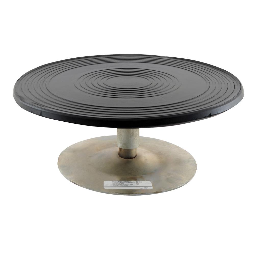 Vestil 500 lb. 4 in. x 12 in. Dia Heavy-Duty Manual Turntable-TT-12-4 ...