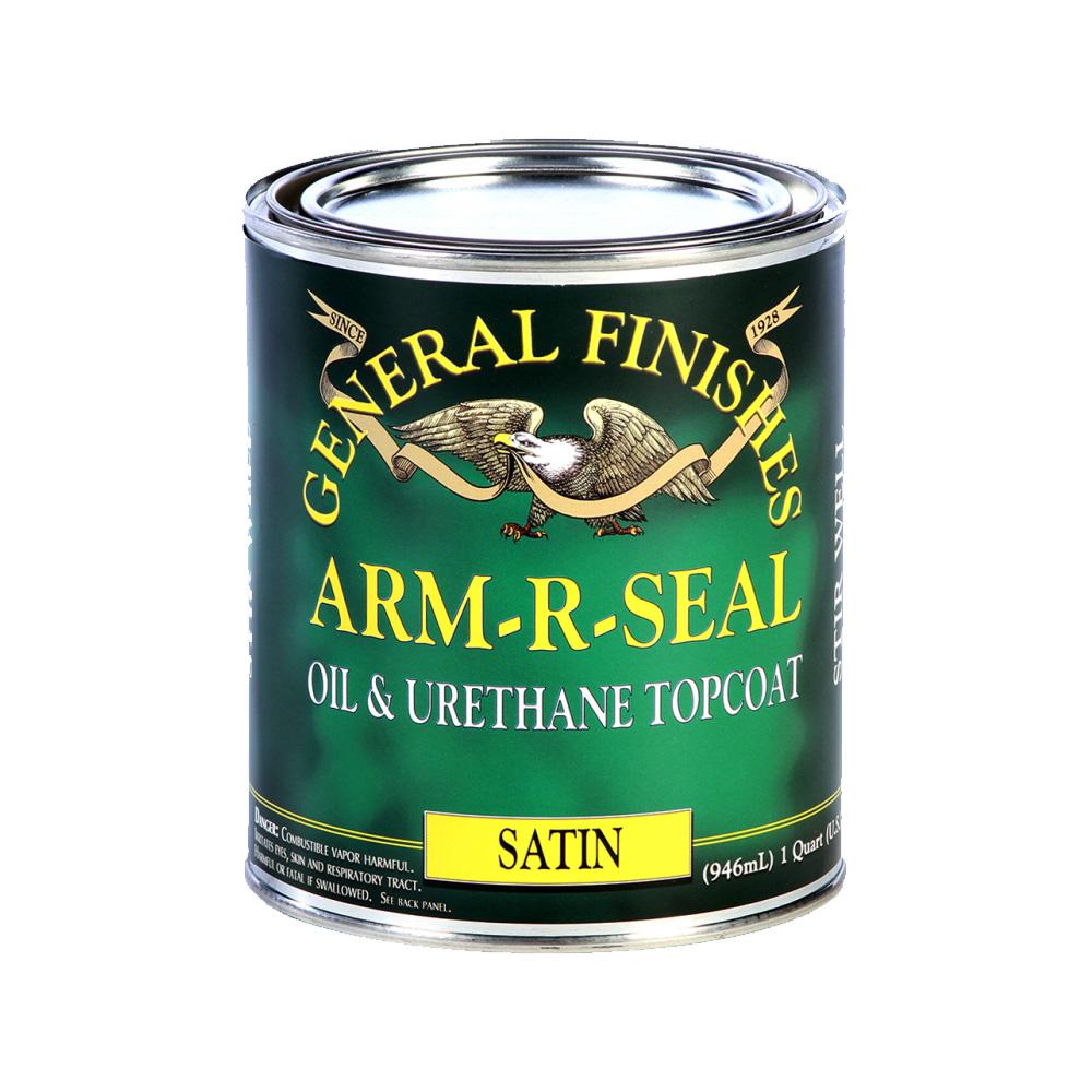 General Finishes 1 qt. Flat Enduro-Var Urethane Interior Topcoat-GF.QVF ...