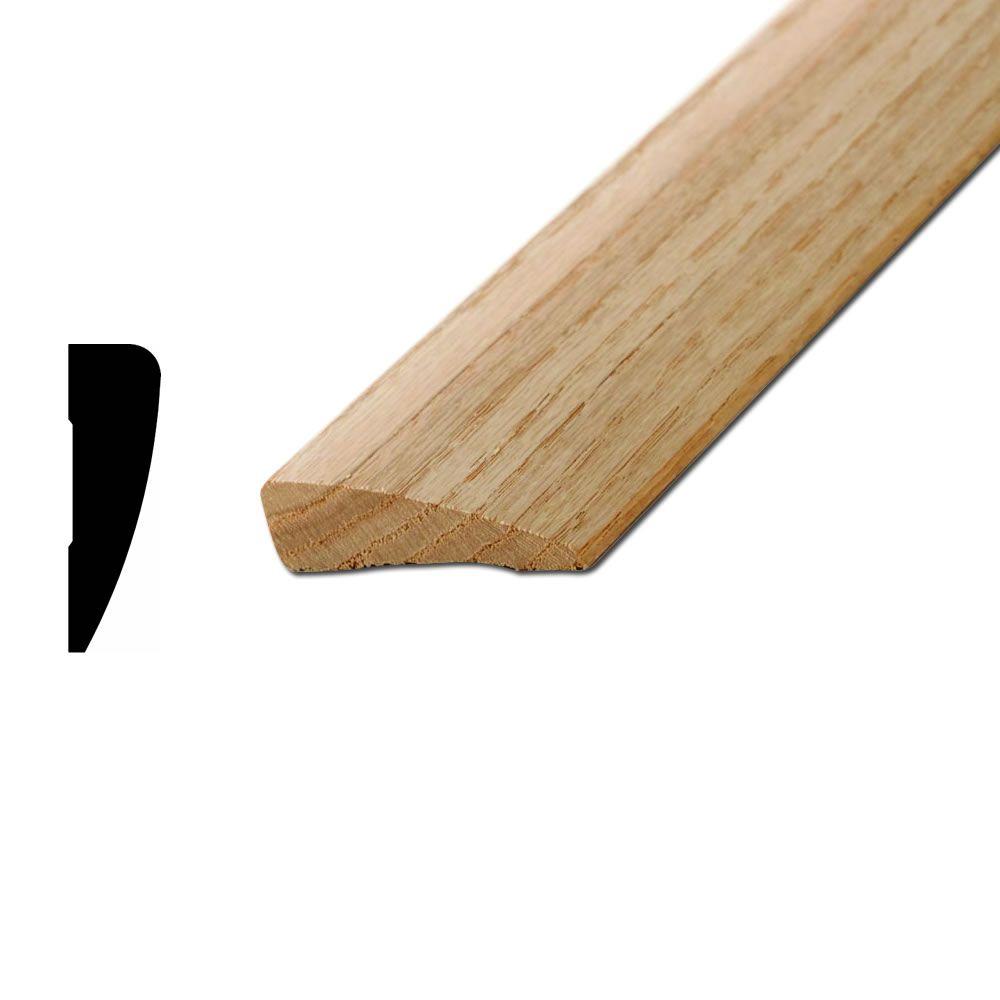 Alexandria Moulding LWM 962 3/16 in. x 4 in. Oak Mullion Moulding-87440 ...