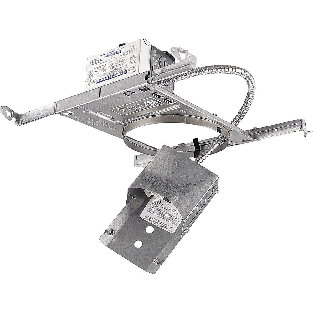 Halo H1T 9 in. Steel Recessed Lighting Square Housing for New ...