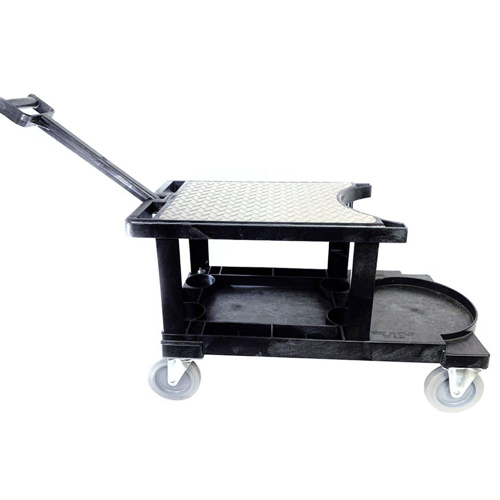 Workshop Solutions, LLC Tradesman Utility Cart with Handle Without Tool ...