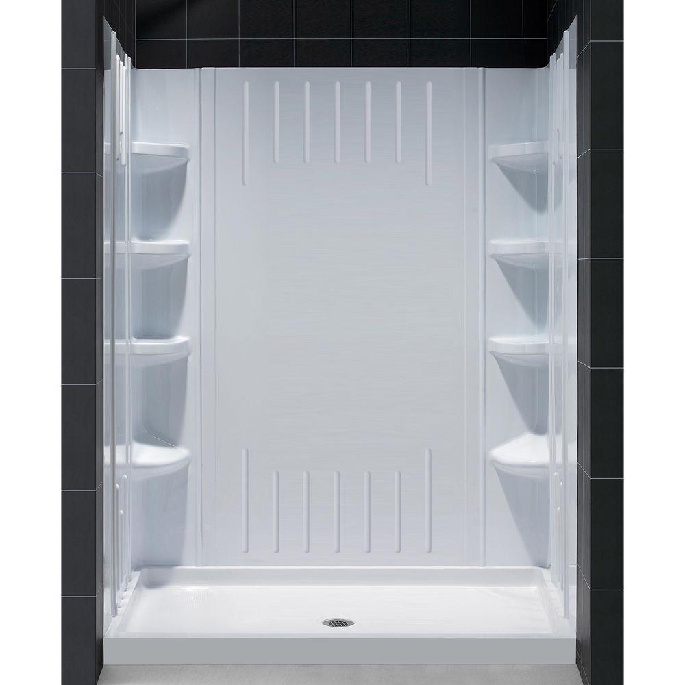 DreamLine SlimLine 34 In X 60 In Single Threshold Shower Base In