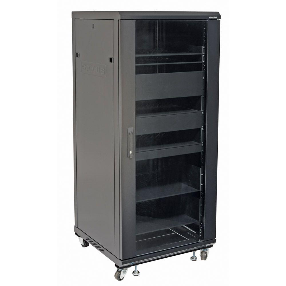 Sanus Black Audio Tower-CFR2127-B1 - The Home Depot