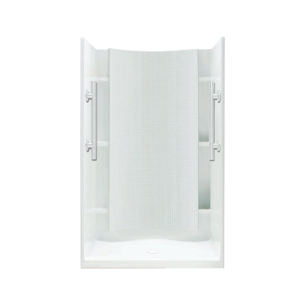 Sterling Accord 36 In X 60 In X 76 25 In Bath And Shower Kit Right