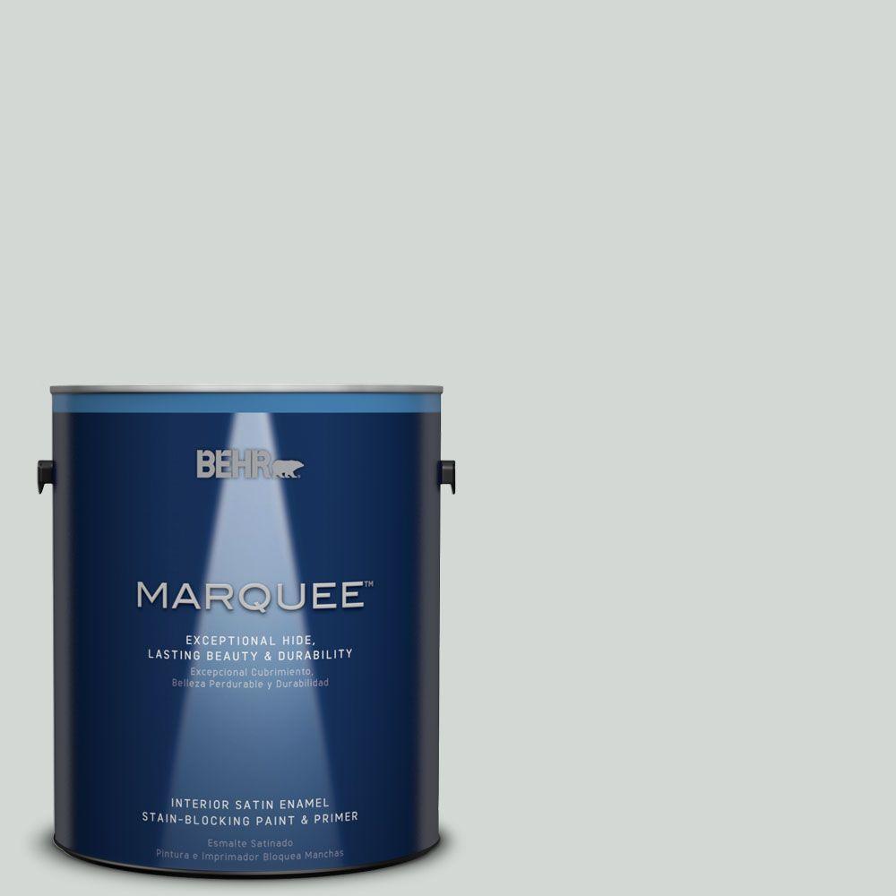 BEHR MARQUEE 1 gal. #MQ3-22 Curio One-Coat Hide Satin Enamel Interior ... BEHR MARQUEE 1 gal. #MQ3-22 Curio One-Coat Hide Satin Enamel Interior ...