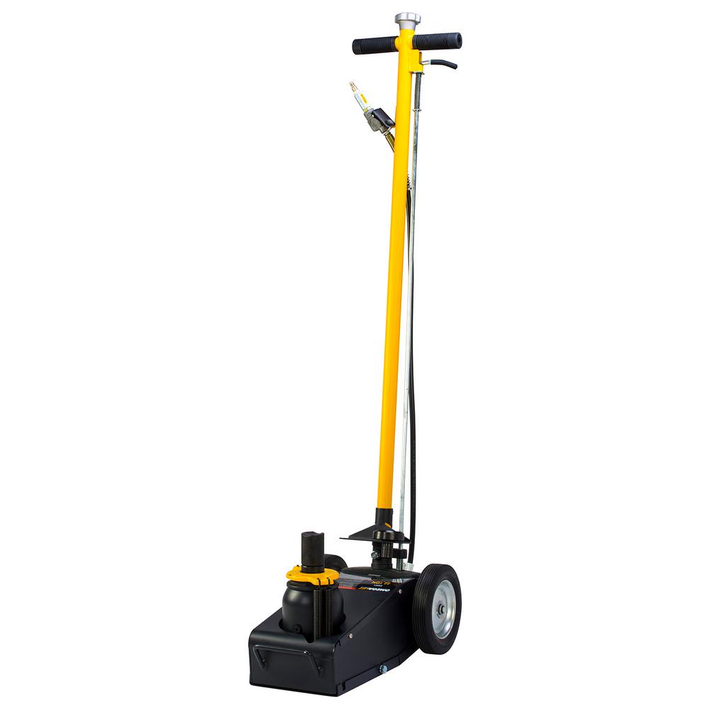Omega 22-Ton Heavy-Duty Air Hydraulic Axle Jack-23221C - The Home Depot