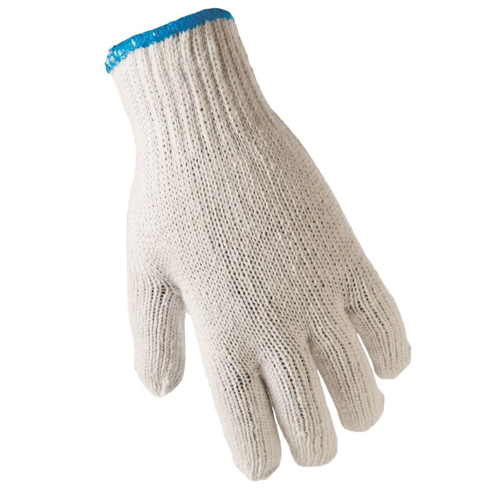 True Grip Fits All White String Knit Gloves (12-Pack)-91902-04 - The ...