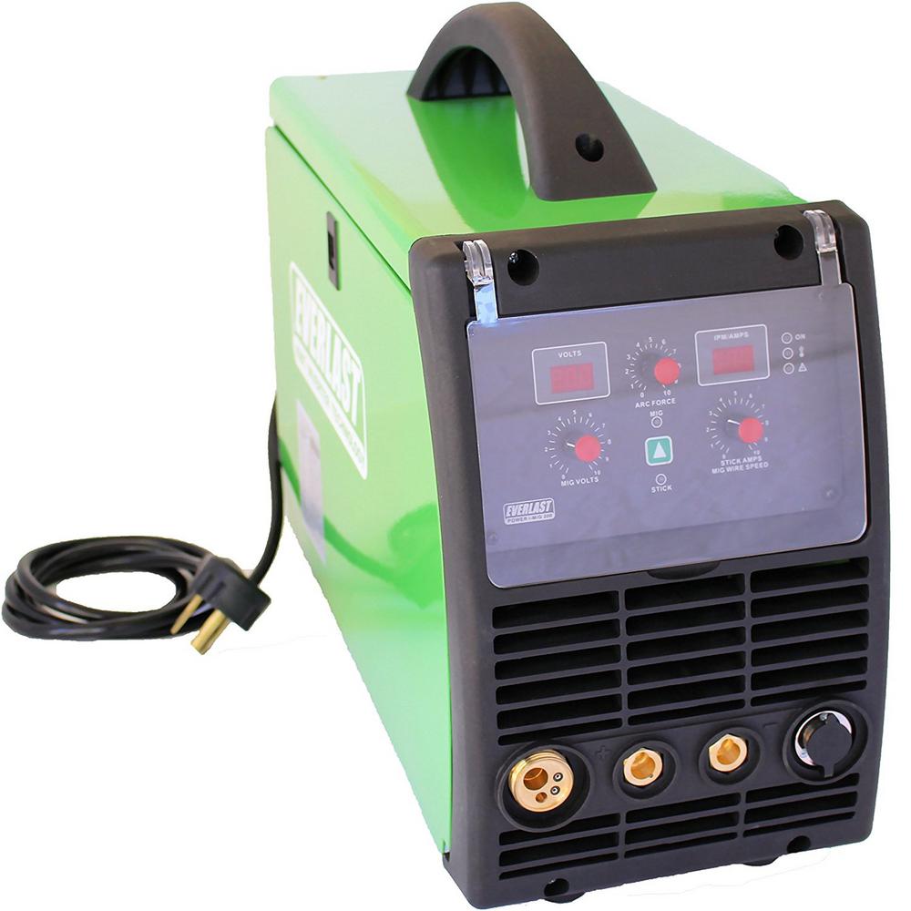 Everlast Poweri-MIG 200 MIG/Stick Welder-Poweri-MIG 200 - The Home Depot