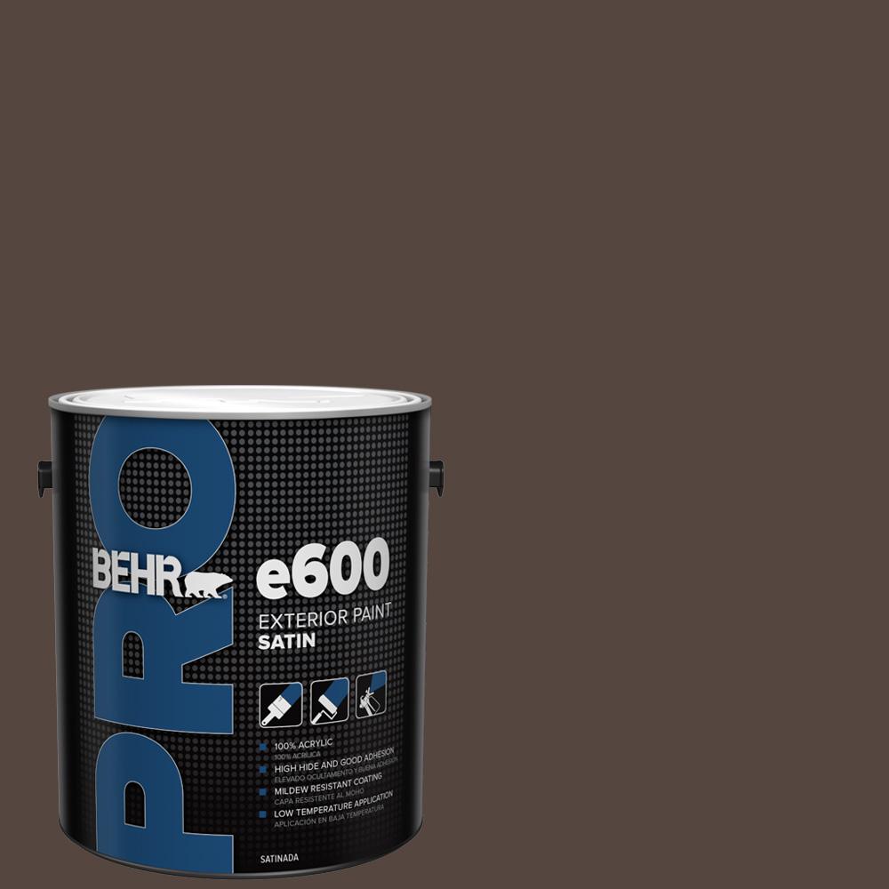 BEHR PRO 1 gal. #HDC-MD-13 Rave Raisin Satin Enamel Exterior Paint ...