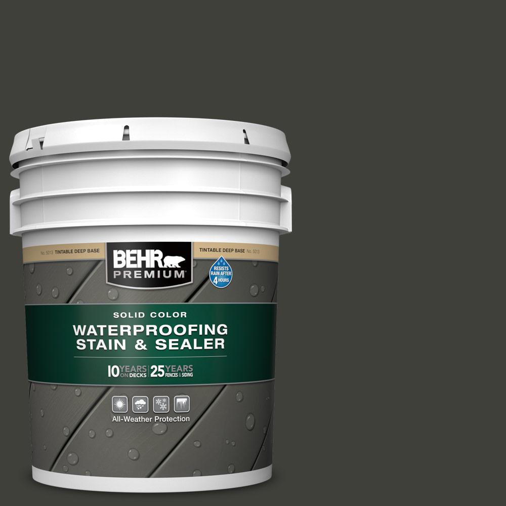 BEHR Premium 5 gal. #PPU18-20 Broadway Solid Color Waterproofing ...