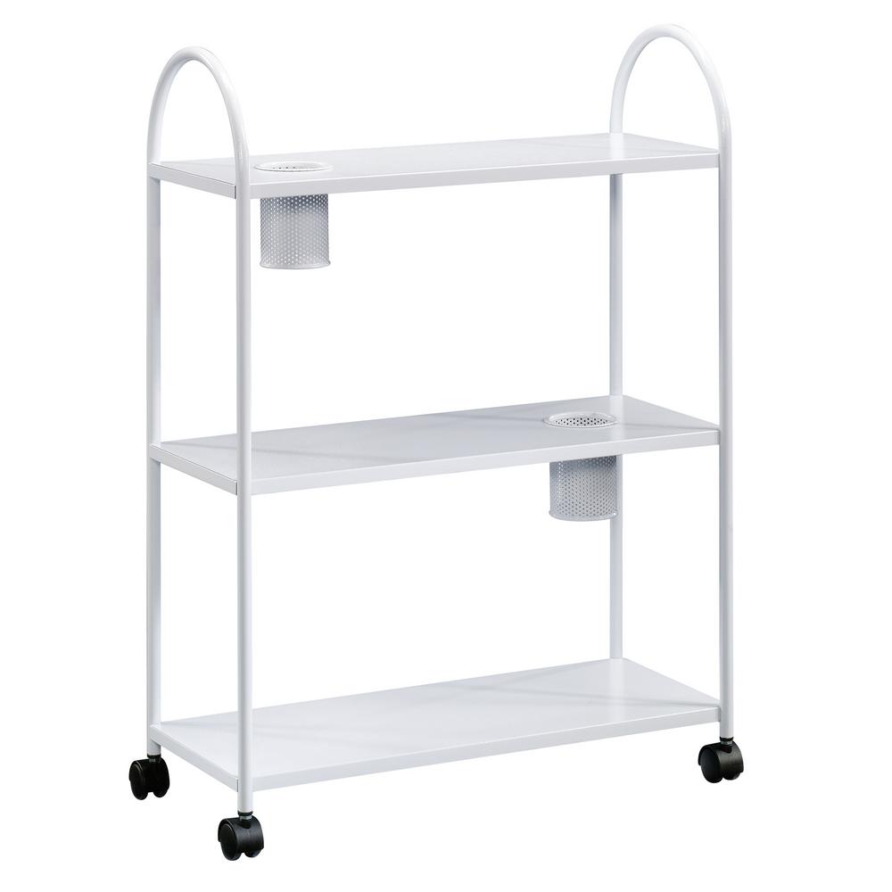 Unbranded HomeVisions White Multi-Purpose Cart-425057 - The Home Depot