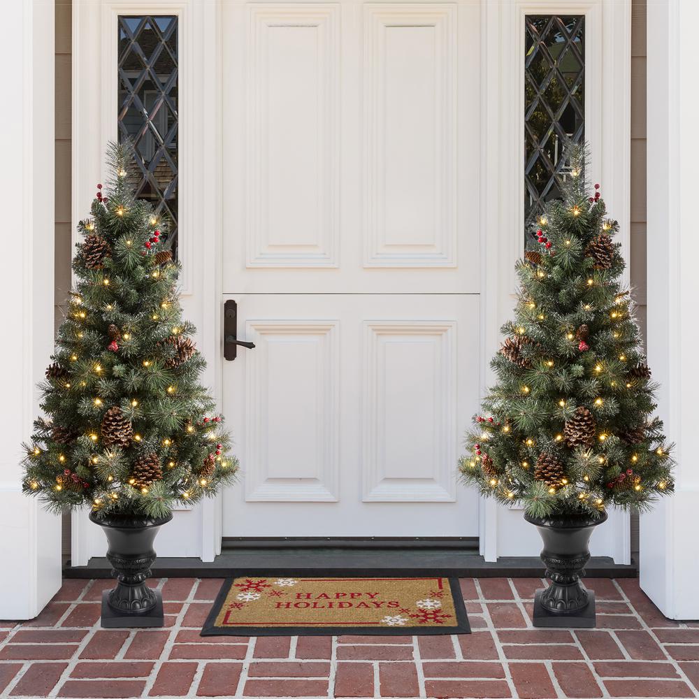 4 foot white christmas tree various sizes
