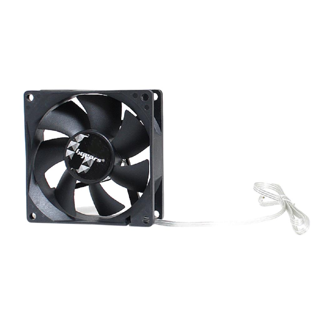 Bgears 90 mm 2 Ball Bearing High Speed 12-Volt DC Fan, Black-BG01541 ...