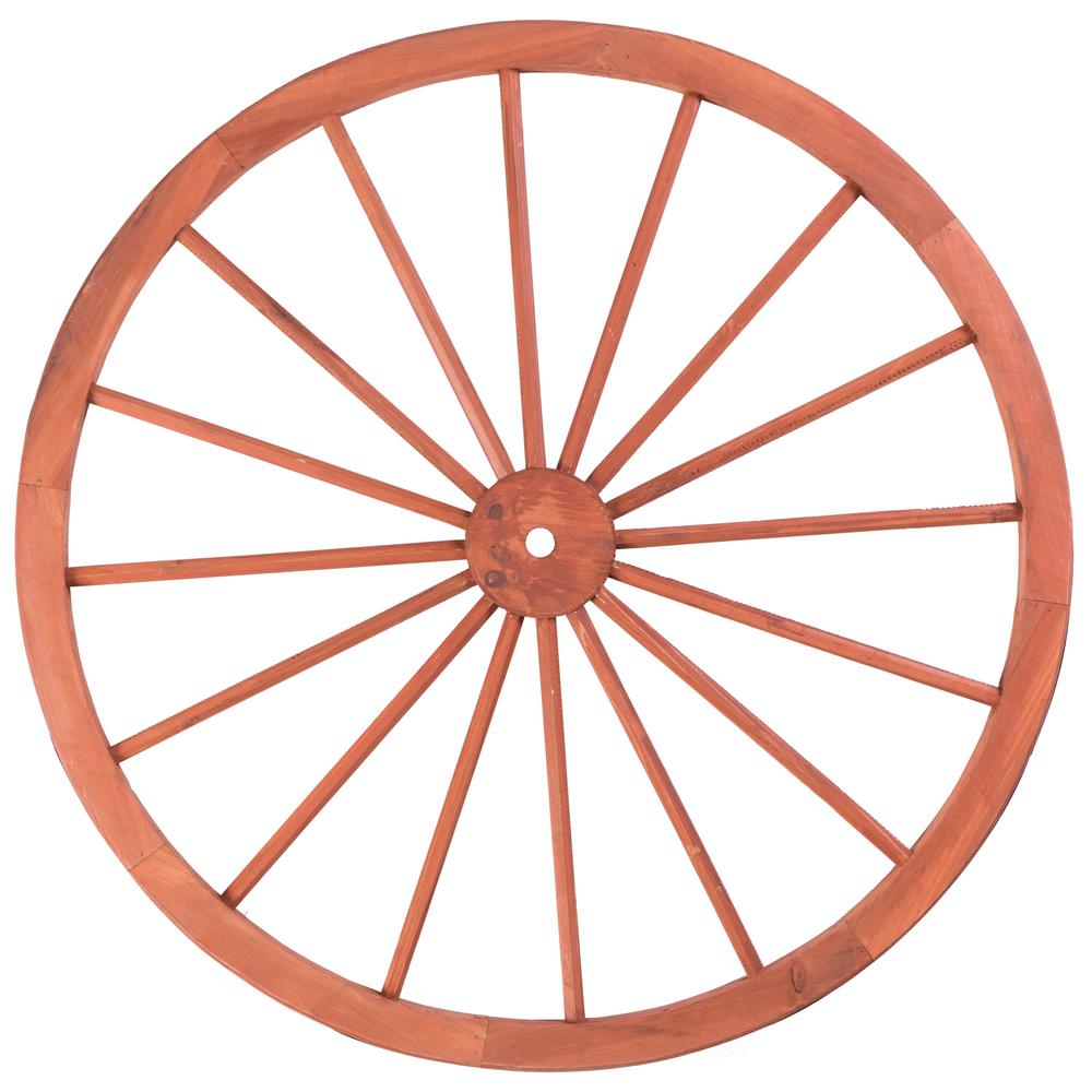 Small Decorative Wooden Wagon Wheels | Shelly Lighting