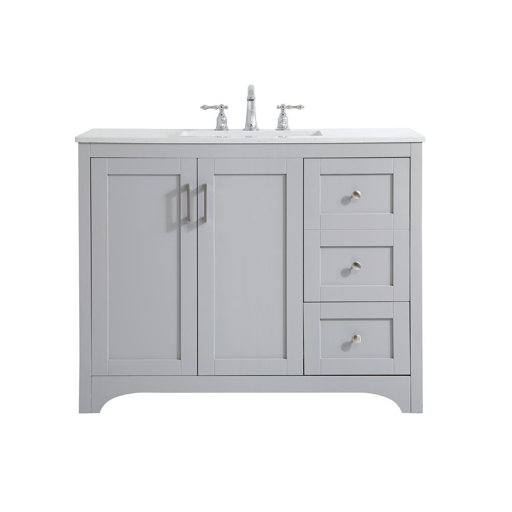 Unbranded Timeless Home 42 In W X 22 In D X 34 In H Single Bathroom